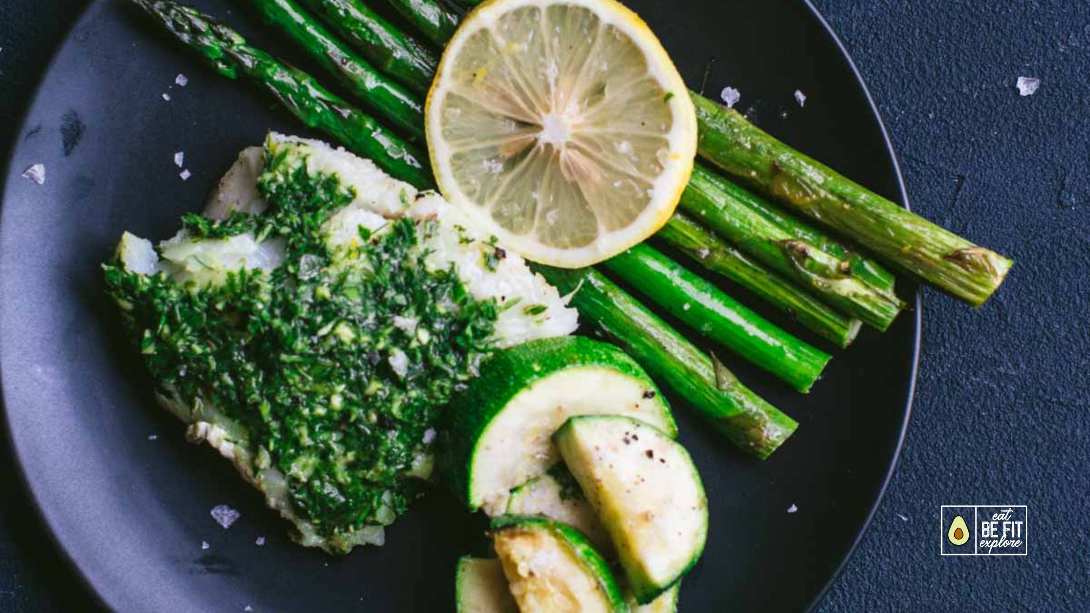 Keto baked Cod with Green Goddess Gremolata - Eat. Be Fit. Explore.