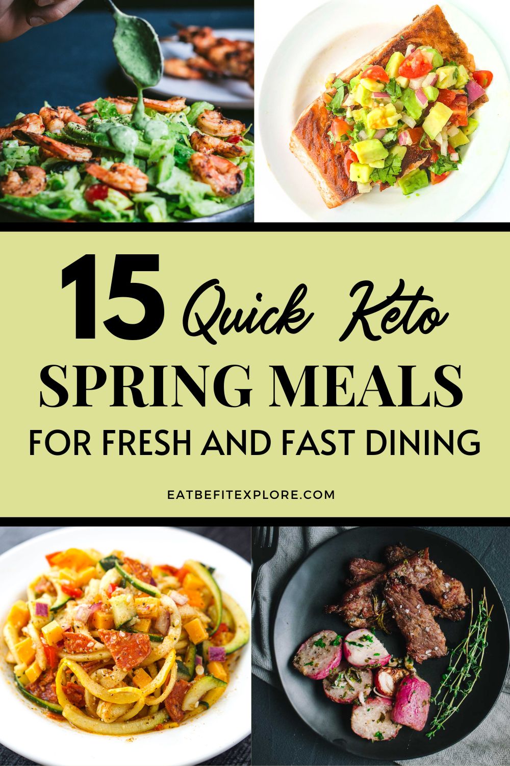 Quick Keto Spring Meals for Fresh and Fast Dining