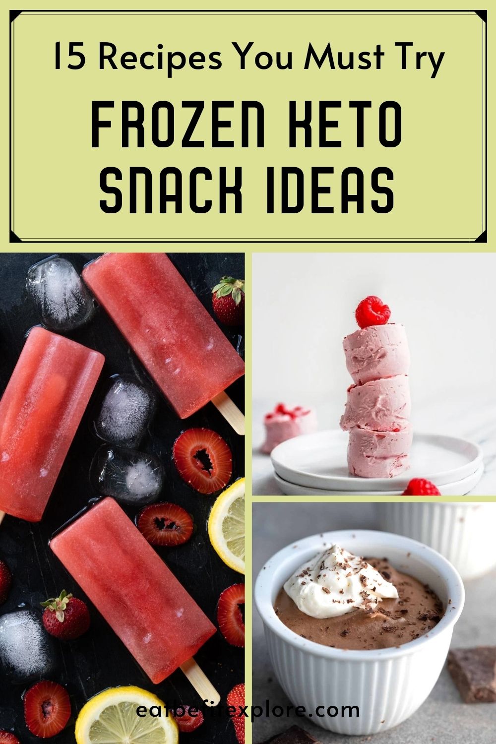 Delicious & Simple Frozen Keto Snack Ideas